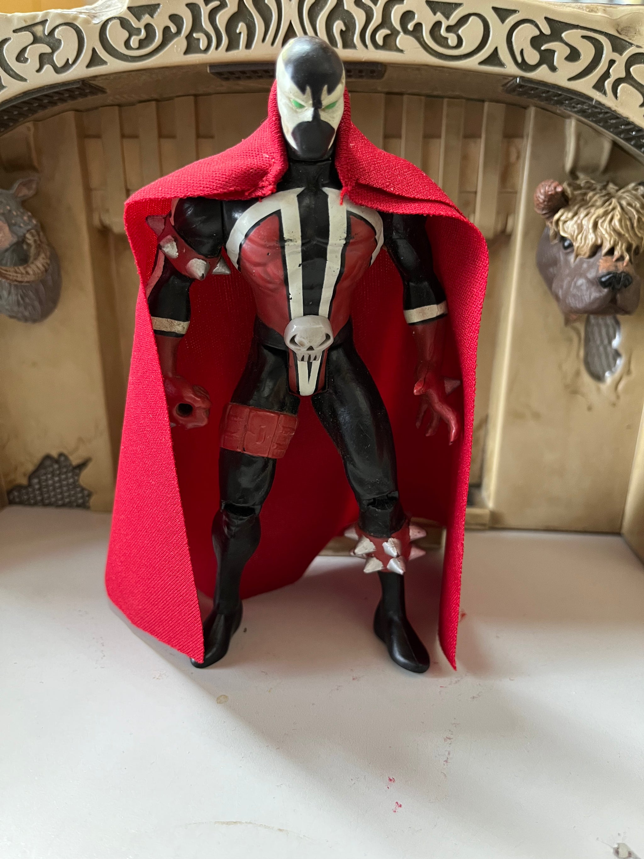 Spawn Cape Modern Spawn Kickstarter Figure !!! Co Op Review Featuring